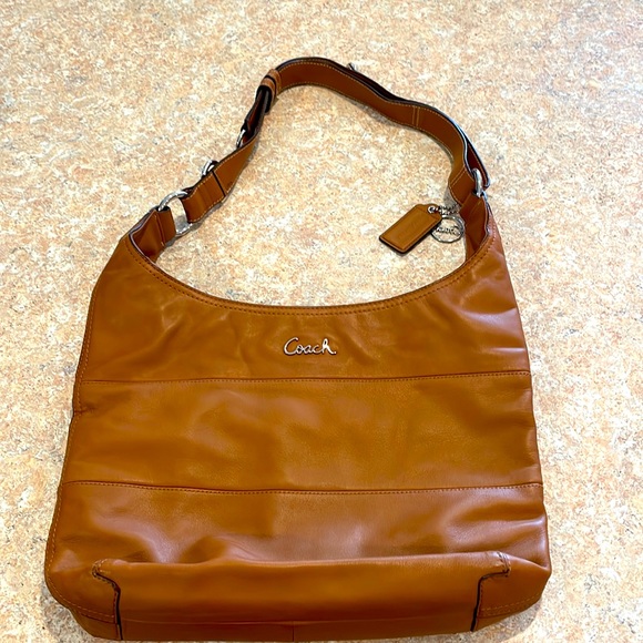 Coach | Bags | Caramel Brown Leather Coach Purse | Poshmark